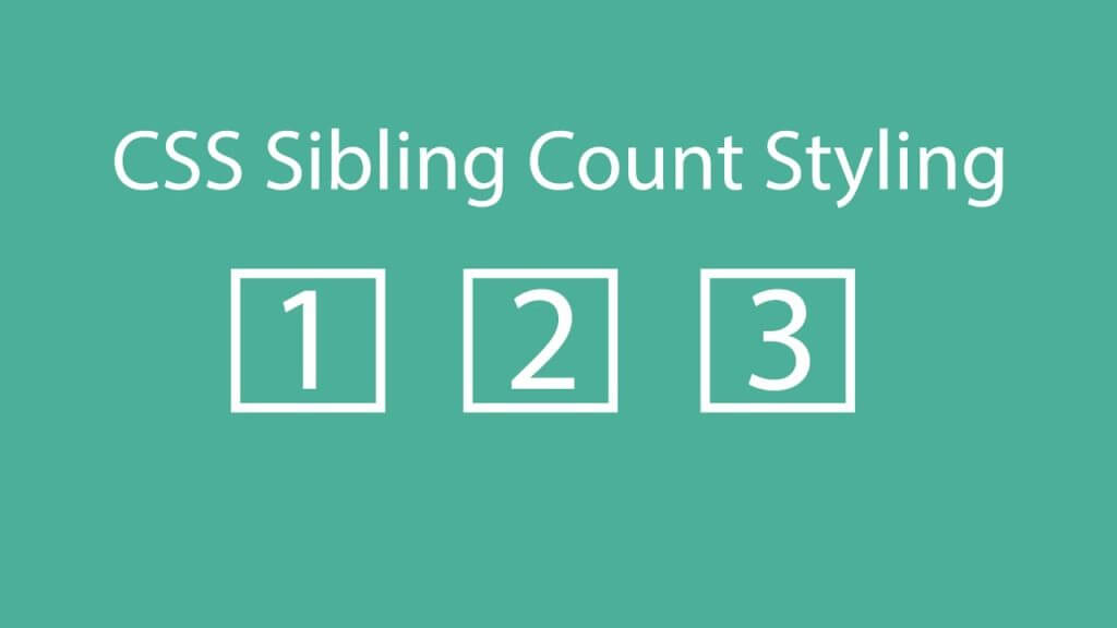 Styling Elements Based On Sibling Count Css3 Transition